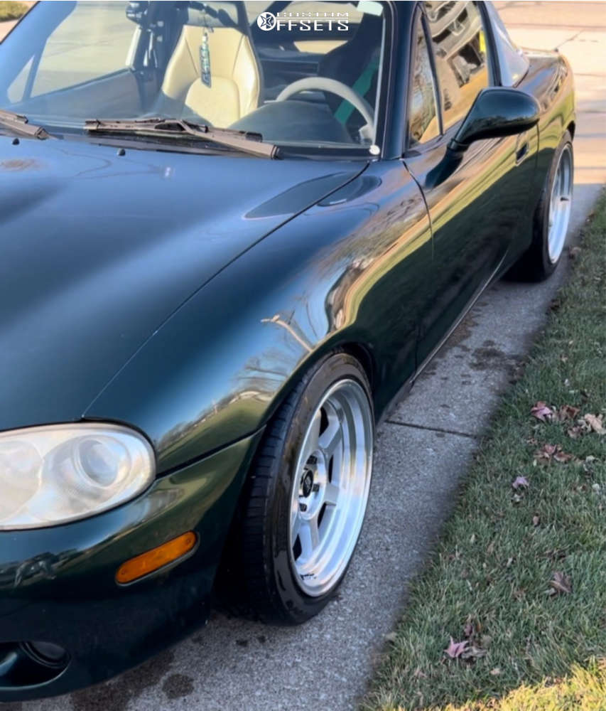 2004 Mazda Miata with 16x8 20 MST Time Attack and 205/45R16 Toyo Tires ...