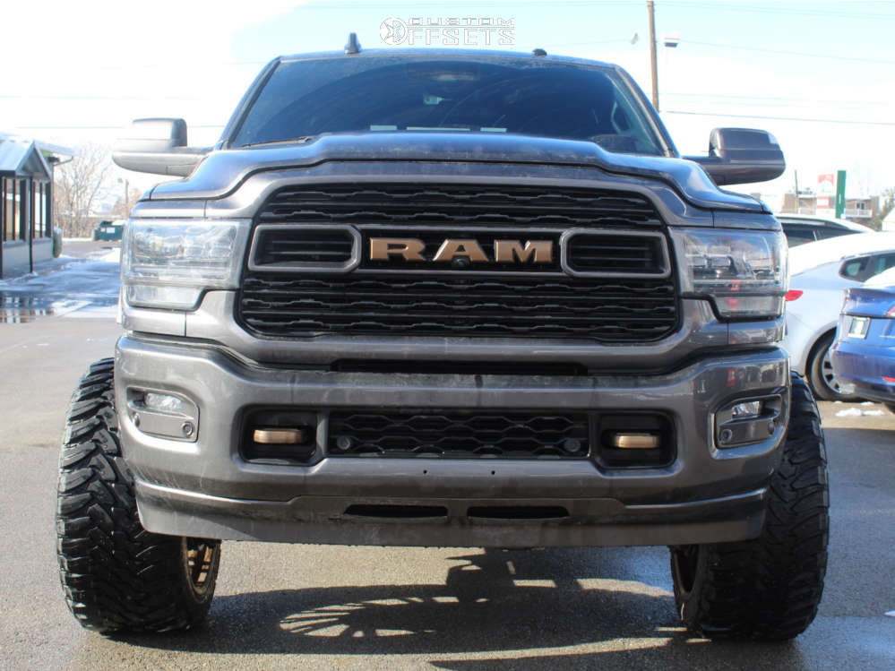2021 Ram 2500 with 24x14 -76 JTX Forged Rumble and 375/40R24 Toyo Tires ...