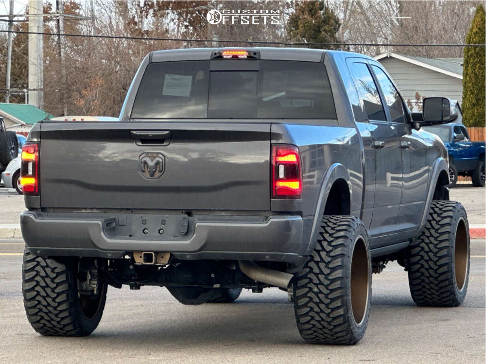 2021 Ram 2500 with 24x14 -76 JTX Forged Rumble and 375/40R24 Toyo Tires ...