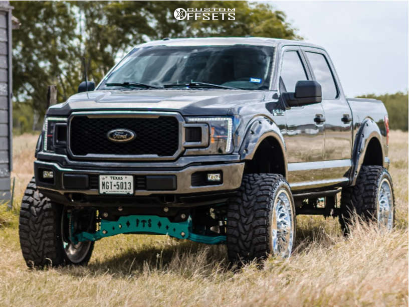 2019 Ford F-150 with 26x14 -76 KG1 Forged Vortex and 39/15.5R26 ...