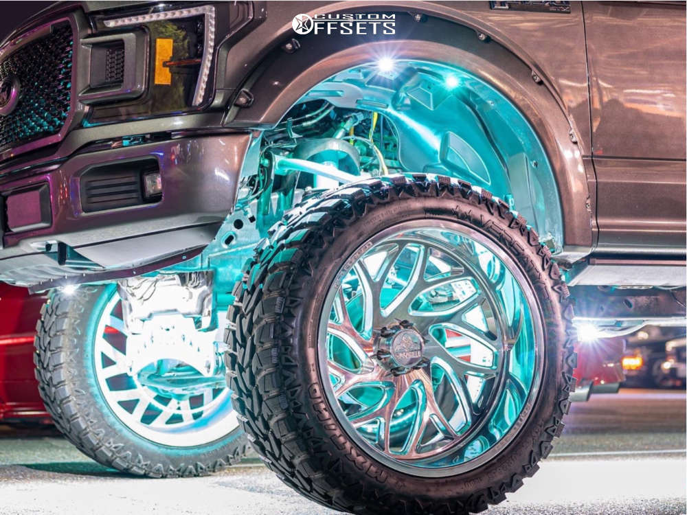 2019 Ford F-150 with 26x14 -76 KG1 Forged Vortex and 39/15.5R26 ...