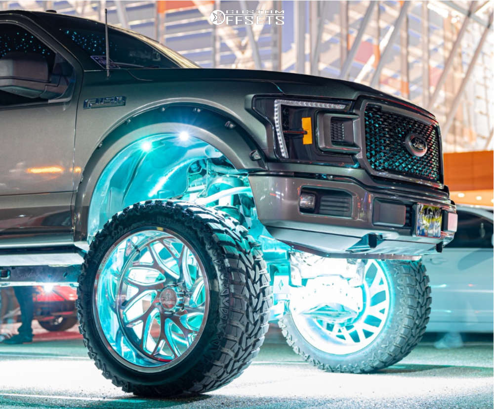 2019 Ford F-150 with 26x14 -76 KG1 Forged Vortex and 39/15.5R26 ...