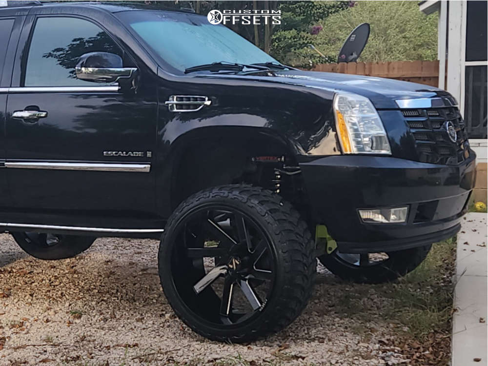 2008 Cadillac Escalade with 26x14 -81 ARKON OFF-ROAD Lincoln and 37/13 ...