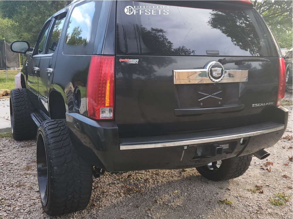 2008 Cadillac Escalade with 26x14 -81 ARKON OFF-ROAD Lincoln and 37/13 ...