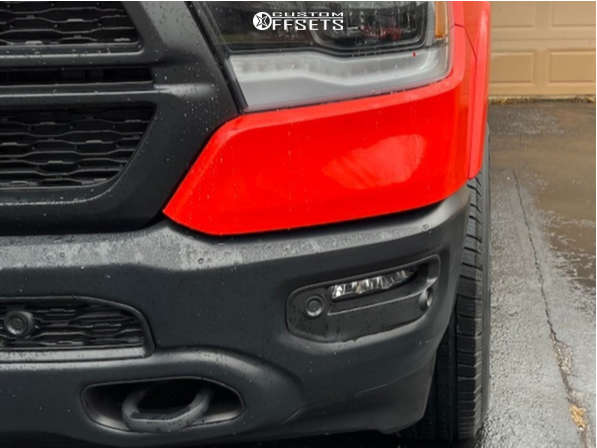 2021 Ram 1500 with 20x9 1 Fuel Blitz and 275/65R20 Michelin Defender ...