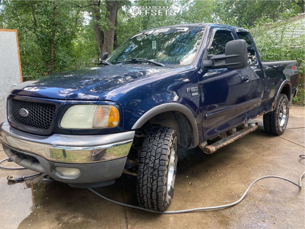 2002 Ford F-150 with 17x8 10 Alloy Ion Style 179 and 275/70R17 Cooper ...