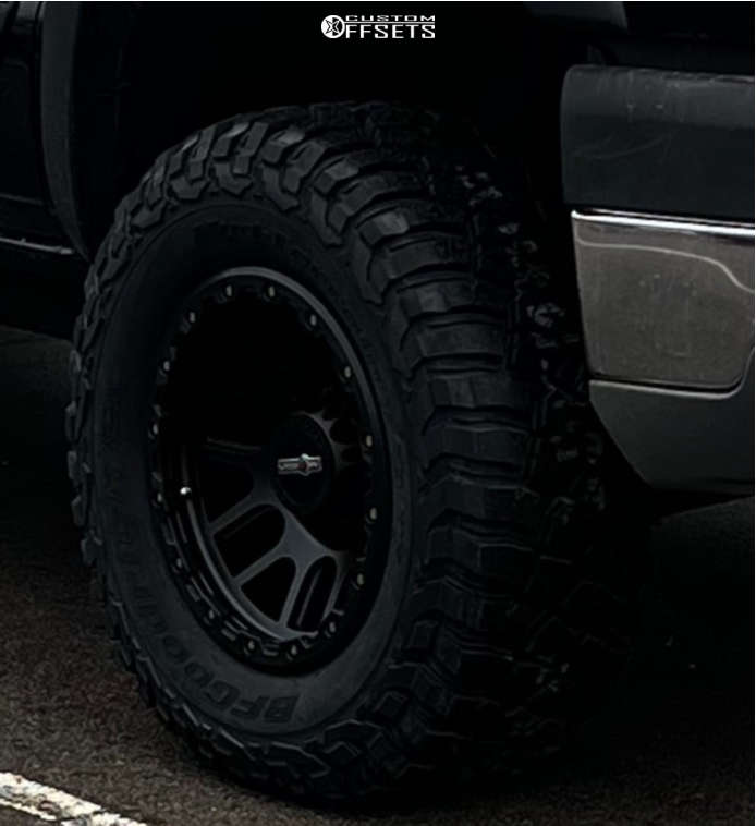 2005 Chevrolet Silverado 2500 HD with 17x9 -12 Vision Nemesis and 33/12.5R17 BFGoodrich Mud ...