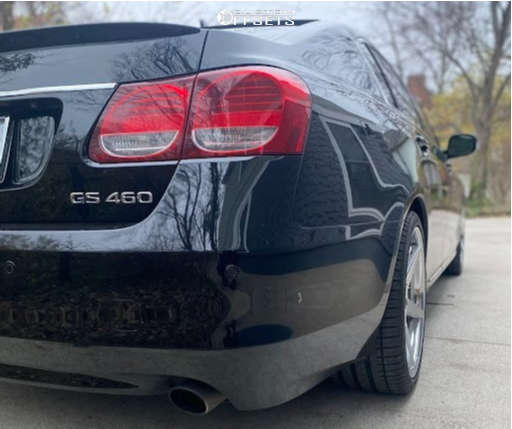 2008 Lexus GS460 with 19x8.5 35 Ferrada Fr3 and 245/35R19 Falken Azenis ...