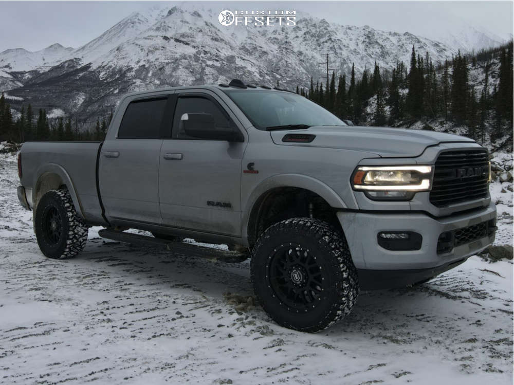 2022 Ram 2500 with 20x9 19 Icon Alloys Alpha and 35/12.5R20 Kenda ...