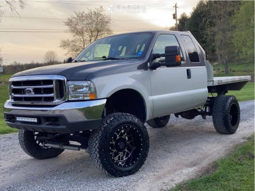 2000 Ford F-250 Super Duty with 20x12 -44 Moto Metal Mo985 and 35/12 ...