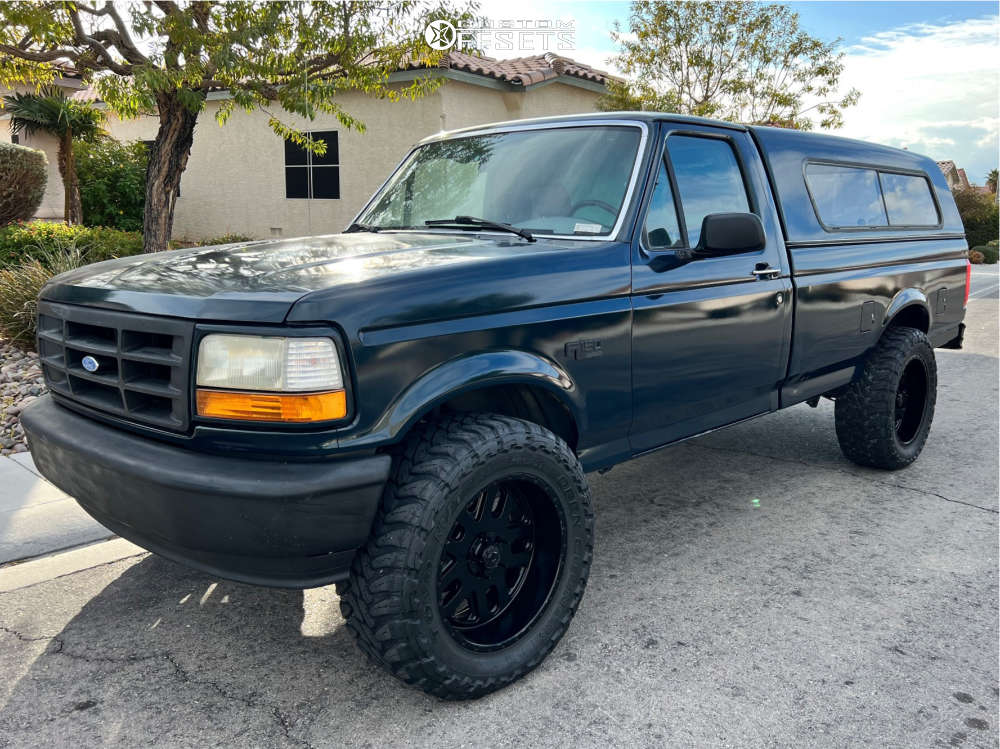 1994 Ford F-150 with 20x9 18 TIS 539b and 35/12.5R20 Toyo Tires Open ...