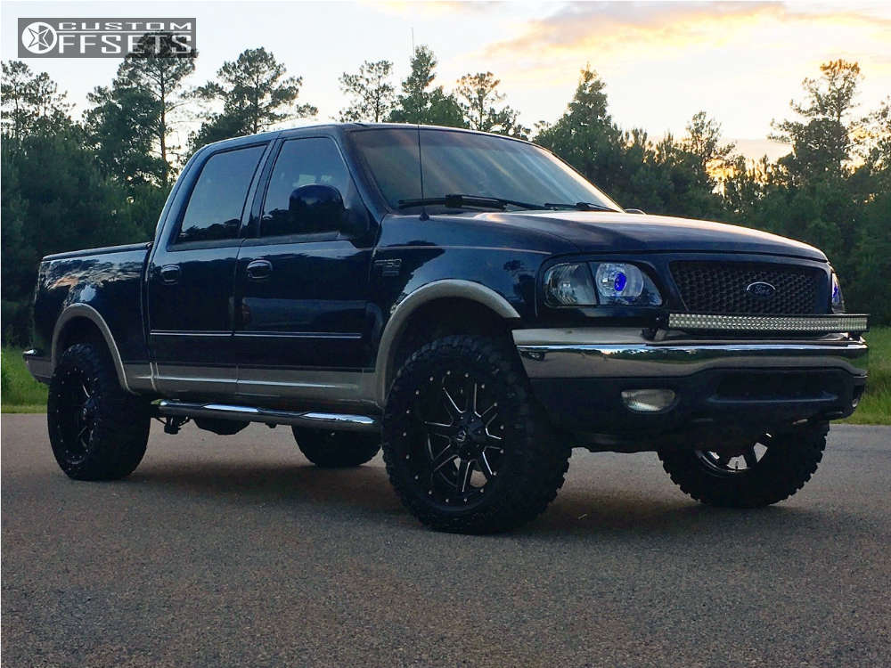 2001 Ford F-150 with 20x10 -24 Fuel Maverick and 33/12.5R20 Nitto Trail ...