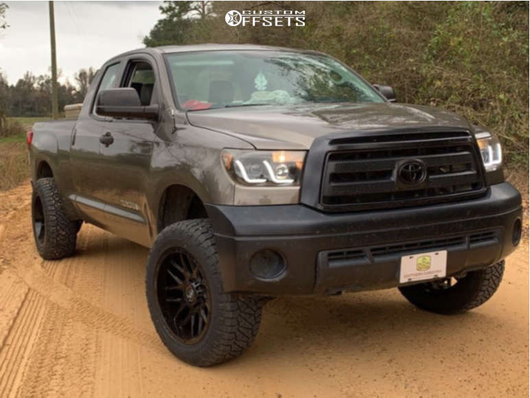 2012 Toyota Tundra with 20x10 -25 Motiv Offroad Magnus and 33/12.5R20 ...