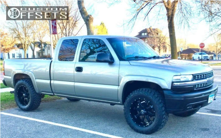 2000 Chevrolet Silverado 1500 with 20x9 0 Raceline Assault and 35/12 ...