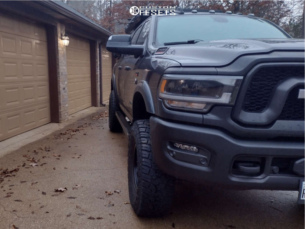 2022 Ram 2500 with 17x8.5 0 Method Mr703 and 37/12.5R17 Yokohama ...