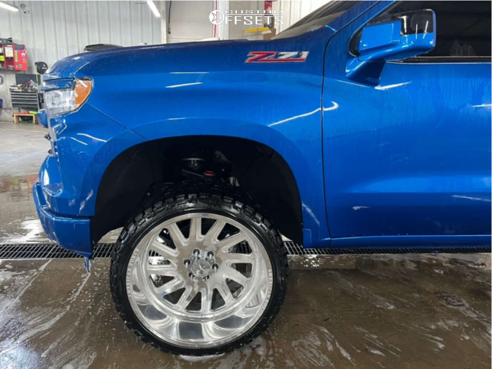 2022 Chevrolet Silverado 1500 with 24x14 -73 American Force Aka Ss and ...