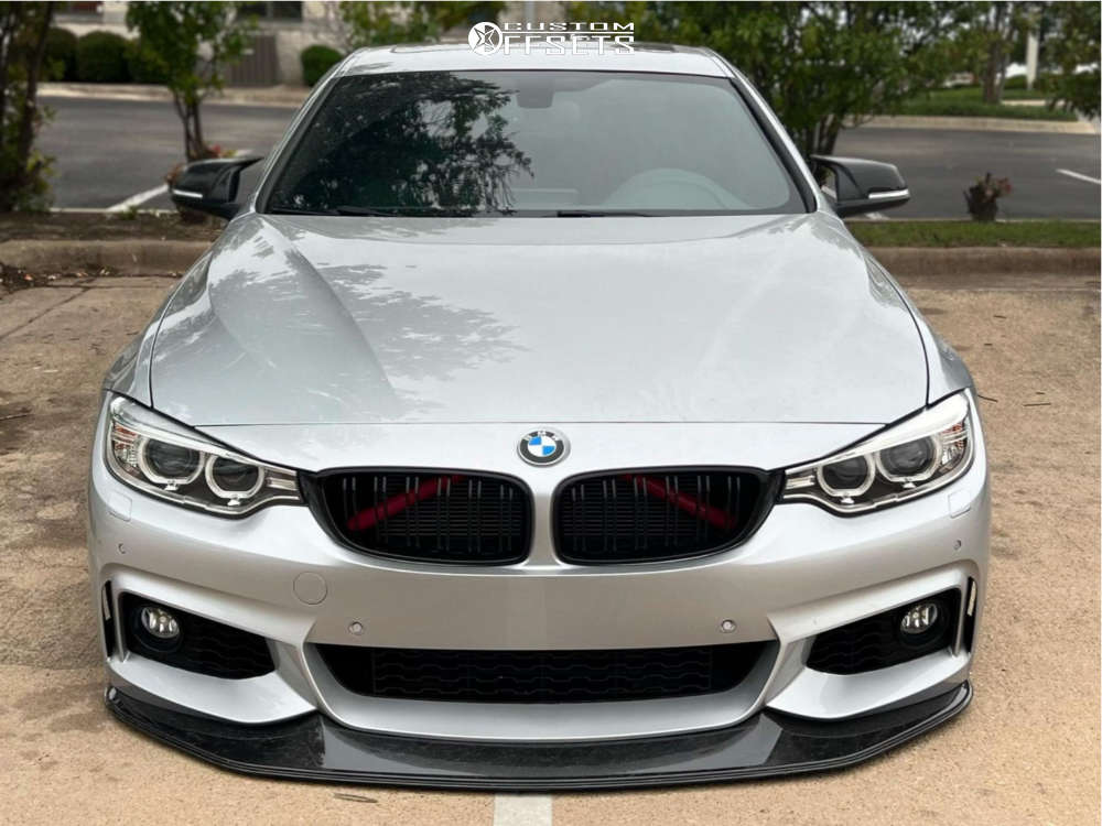 2016 BMW 428i with 19x8.5 40 Axe Ex20 and 255/35R19 Lexani LX-Nine and ...