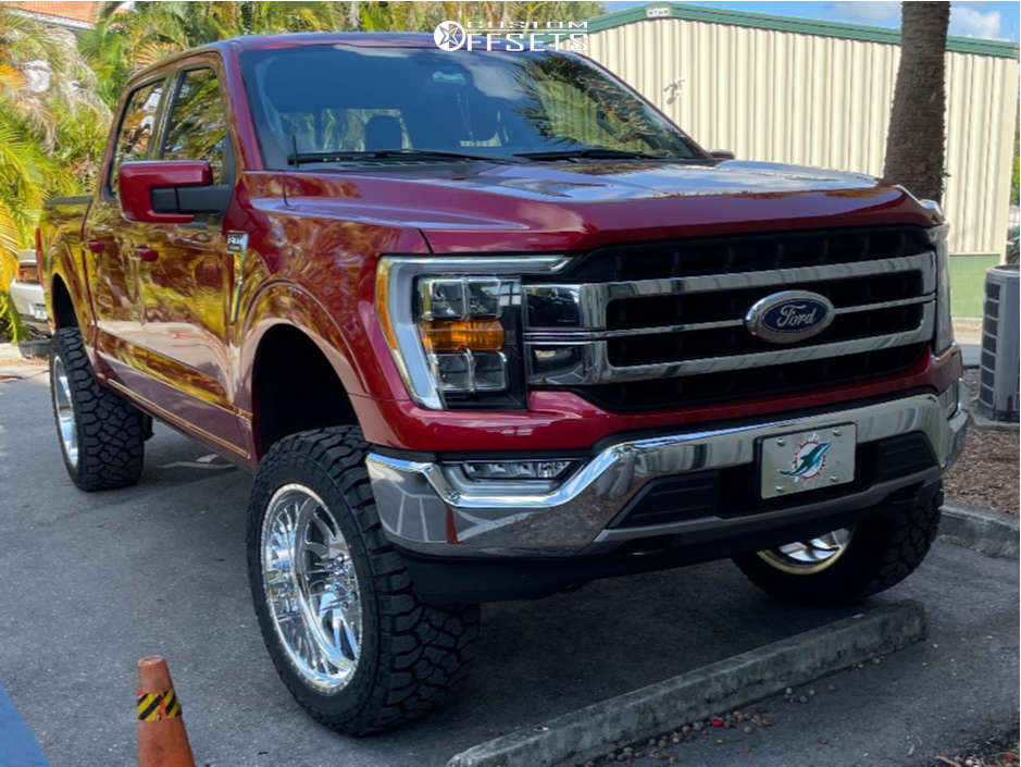 2021 Ford F-150 with 22x11 0 American Force Spirit Ss and 35/12.5R22 ...