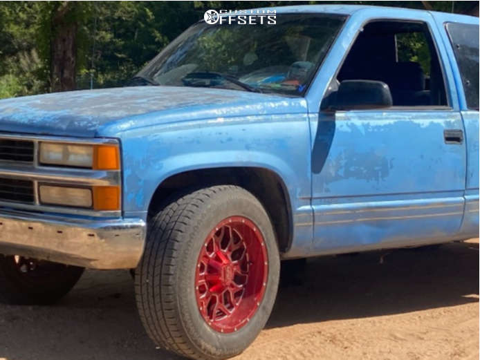 1996 Chevrolet C1500 with 20x10 -12 Impact 813R and 275/65R20 Sailun ...