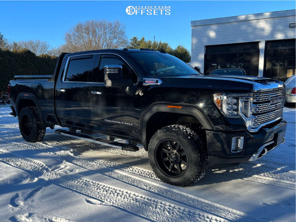 2021 GMC Sierra 2500 HD with 20x10 -18 Fuel Maverick and 33/12.5R20 ...