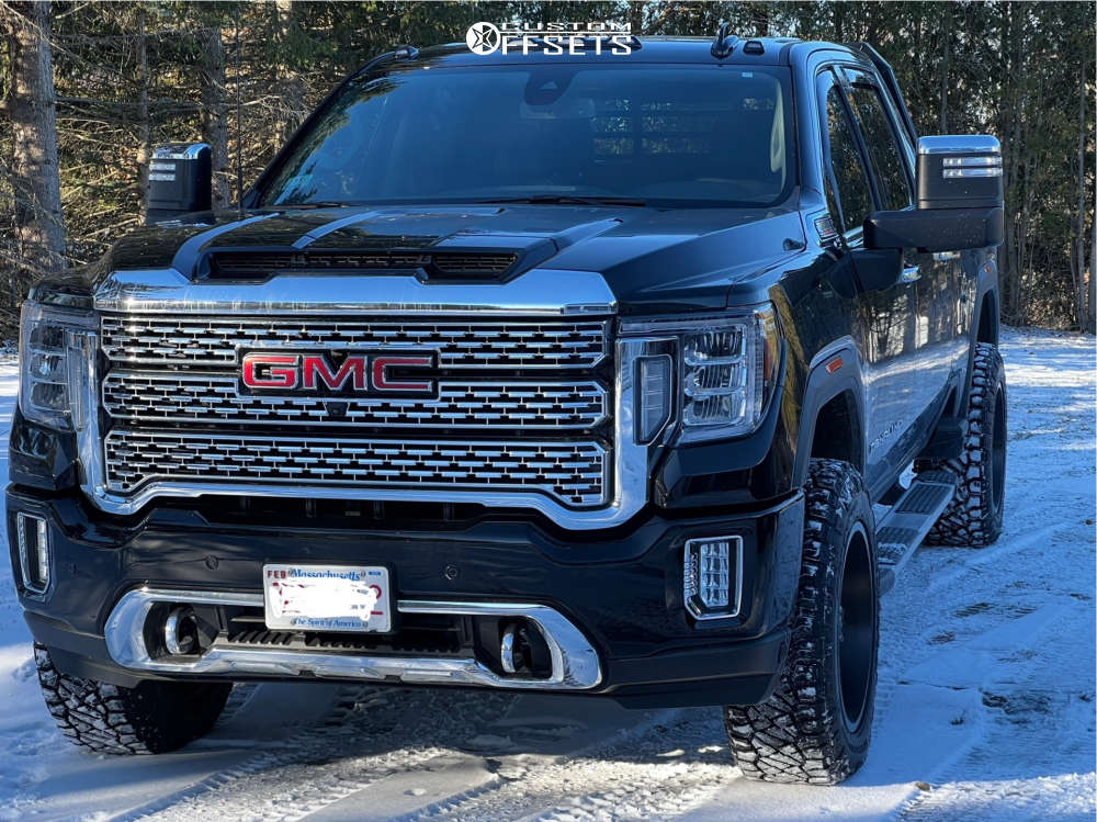 2021 GMC Sierra 2500 HD with 20x10 -18 Fuel Maverick and 33/12.5R20 ...
