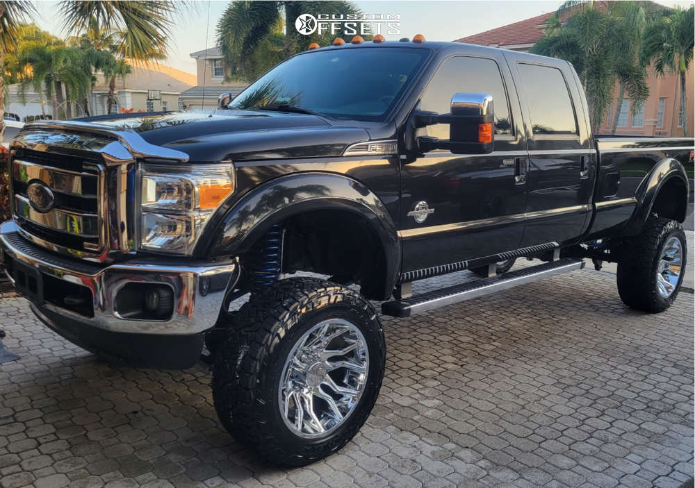 2012 Ford F-350 Super Duty with 22x12 -51 ARKON OFF-ROAD Roosevelt and ...