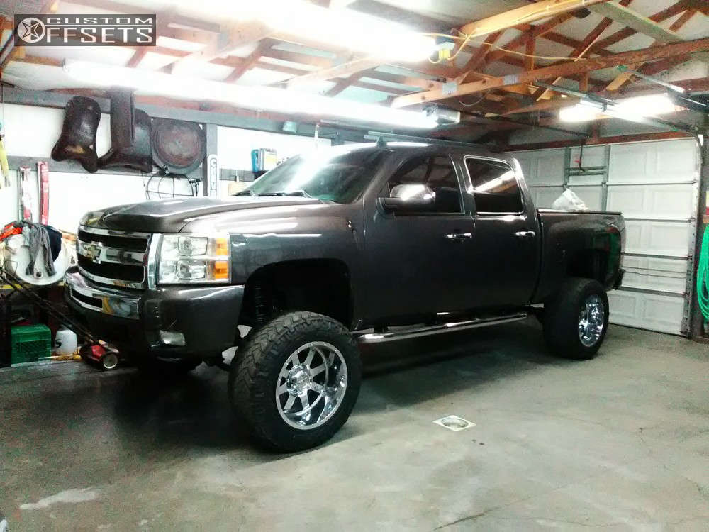 2010 Chevrolet Silverado 1500 with 20x12 -44 Gear Off-Road 726C and 35/ ...