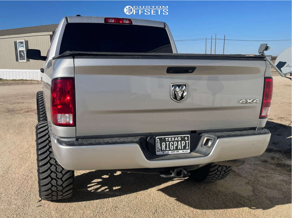 2018 Ram 1500 with 24x12 -51 Vision Rocker and 35/13.5R24 AMP Mud ...