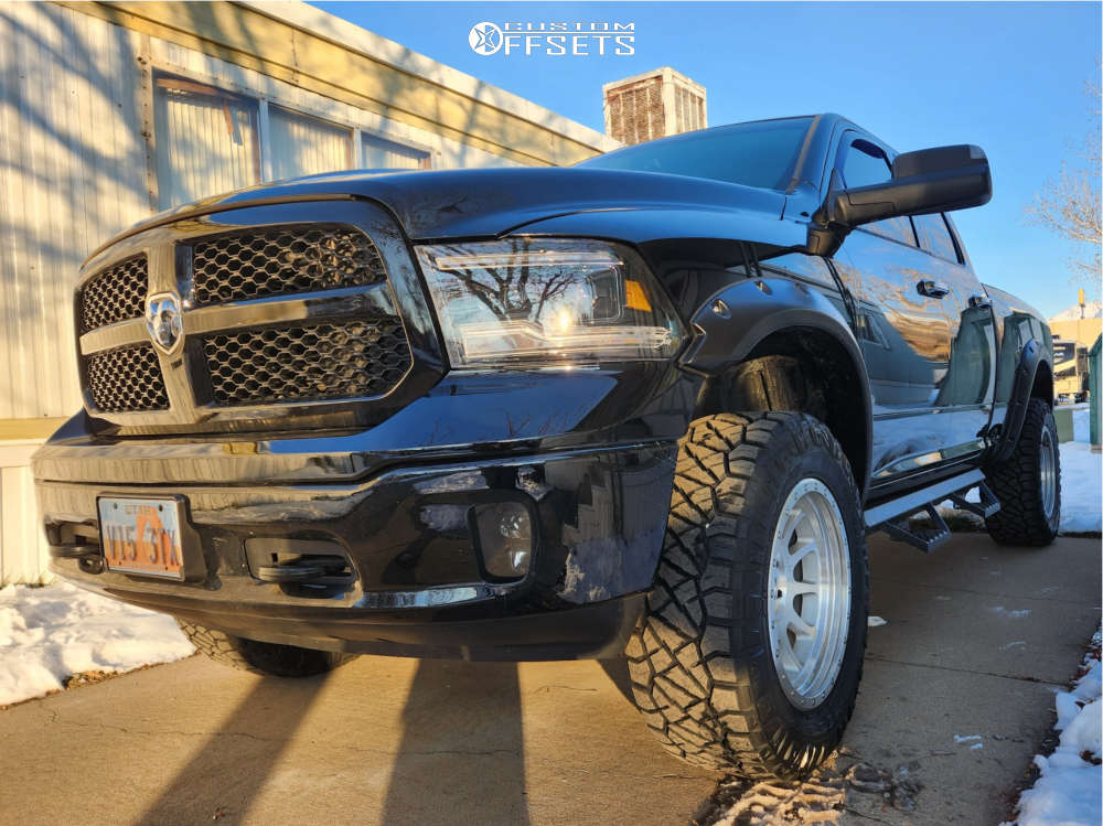 2014 Ram 1500 with 20x10 -24 Method Nv and 35/12.5R20 Nitto Ridge ...