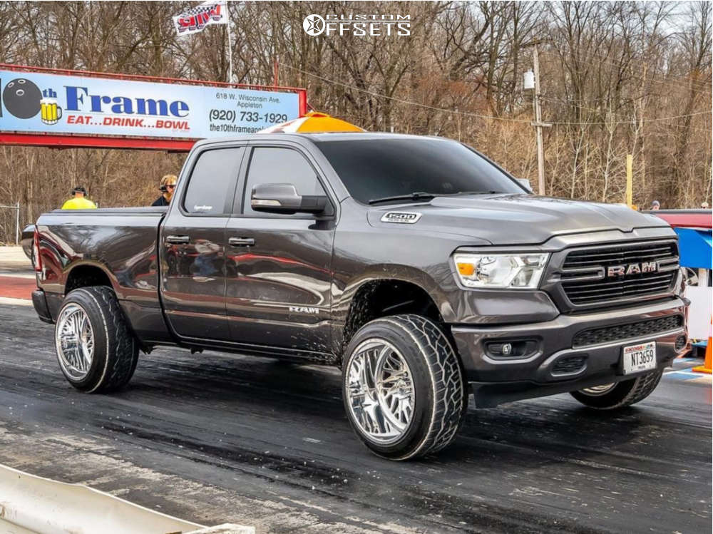 2019 Ram 1500 with 22x14 -73 American Force Nova Ss and 305/45R22 Nitto ...