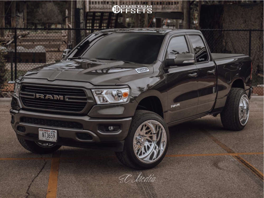 2019 Ram 1500 with 22x14 -73 American Force Nova Ss and 305/45R22 Nitto ...