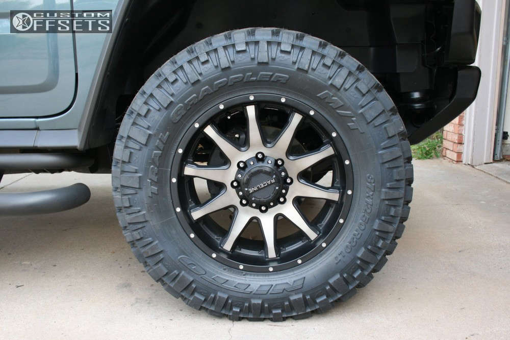 2005 HUMMER H2 with 20x9 12 Raceline Shift and 37/12.5R20 Nitto Trail ...