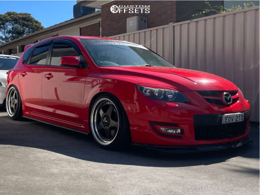 2007 Mazda 3 Sedan Red