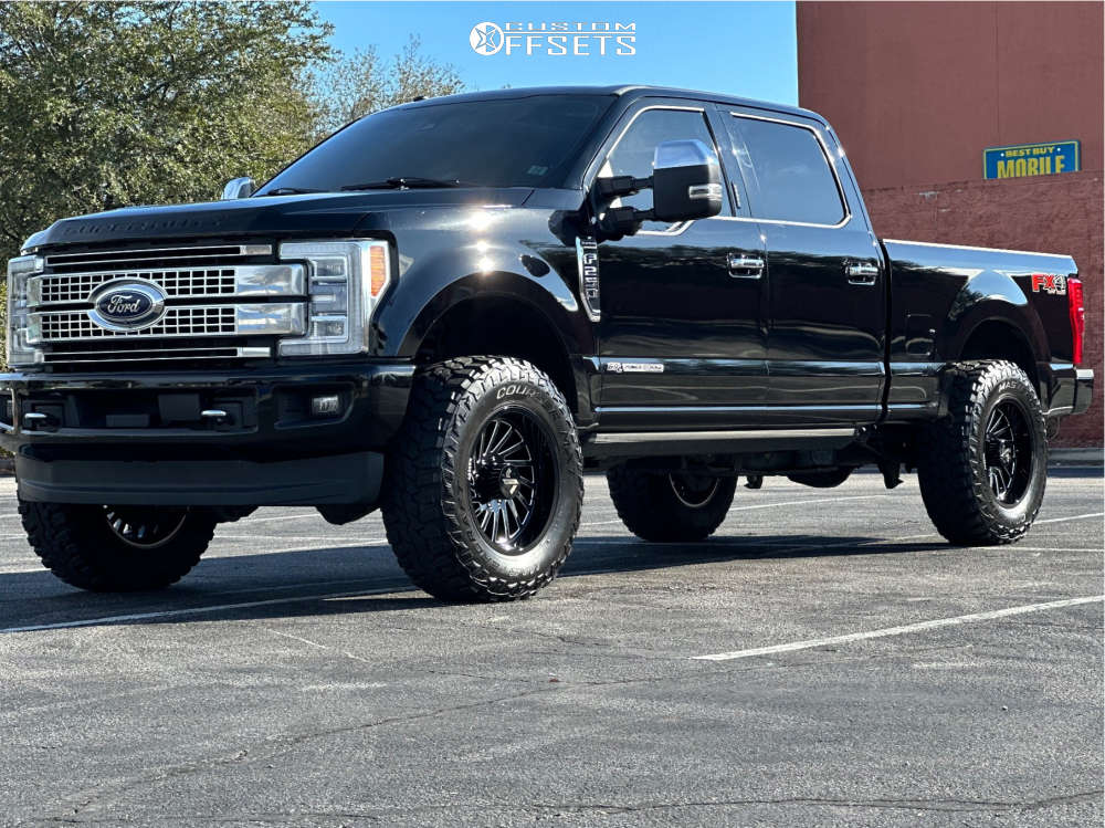 2017 Ford F-250 Super Duty with 20x10 -25 ARKON OFF-ROAD Caesar and 37/ ...