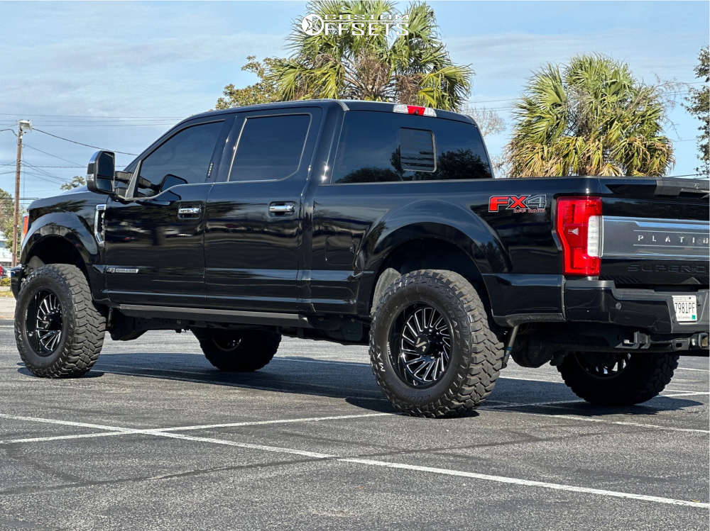 2017 Ford F-250 Super Duty with 20x10 -25 ARKON OFF-ROAD Caesar and 37/ ...