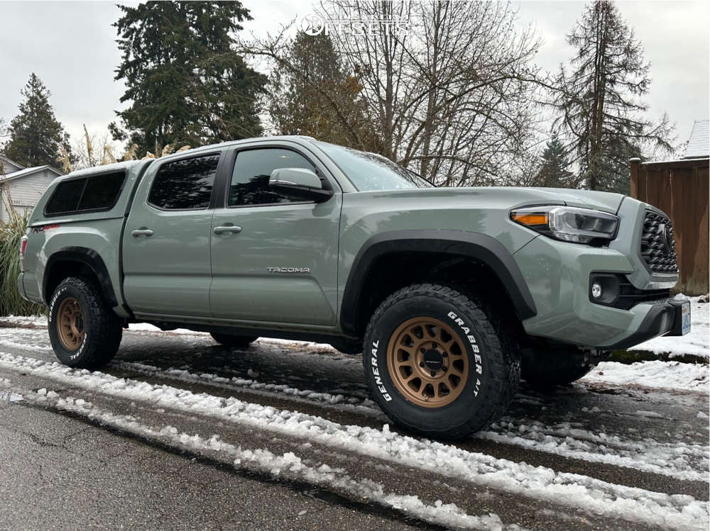 2022 Toyota Tacoma with 16x8 0 Method Mr703 and 265/70R16 General ...