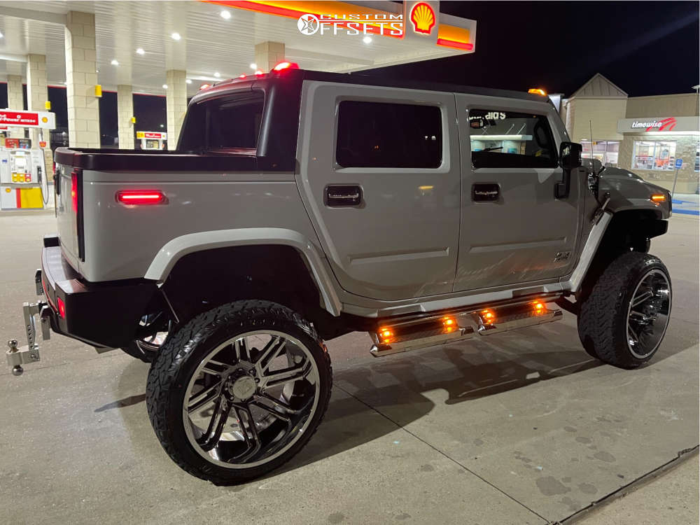 2008 Hummer H2 with 26x14 -81 ARKON OFF-ROAD Davinci and 37/13.5R26 ...