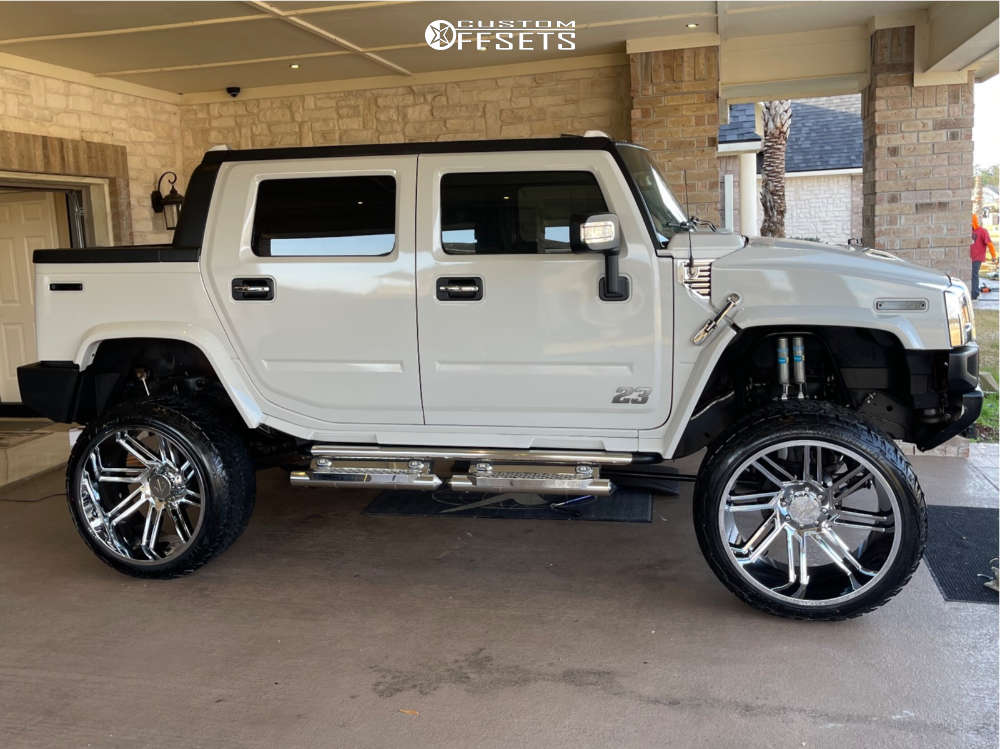 2008 Hummer H2 with 26x14 -81 ARKON OFF-ROAD Davinci and 37/13.5R26 ...