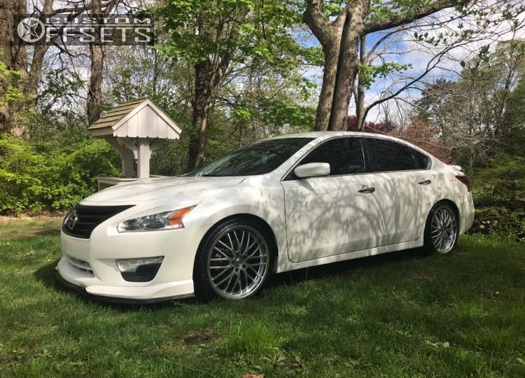 2013 Nissan Maxima with 20x8.5 35 TSW Snetterton and 235/35R20 Nankang ...