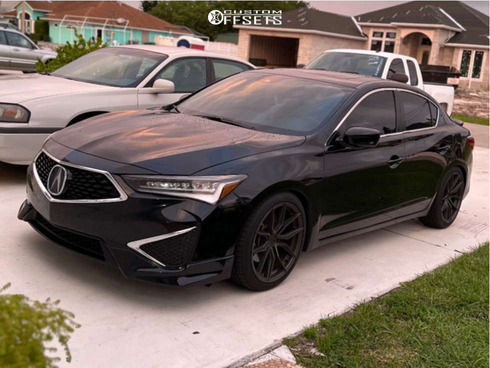 2019 Acura ILX with 18x8.5 35 XXR 559 and 235/40R18 Continental ...