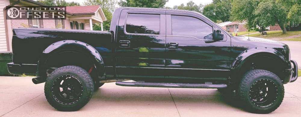 2013 Ford F-150 with 20x12 -44 Red Dirt Road Rd01 and 35/12.5R20 Toyo ...