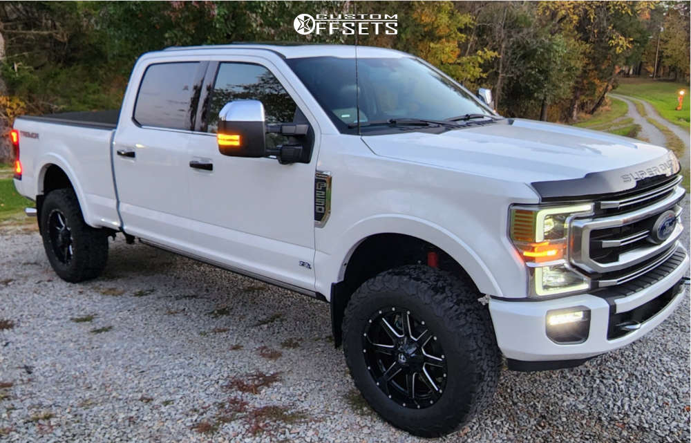 2022 Ford F-250 Super Duty with 20x9 1 Fuel Maverick and 295/55R20 ...