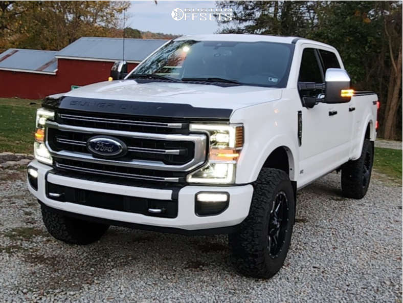 2022 Ford F-250 Super Duty with 20x9 1 Fuel Maverick and 295/55R20 ...