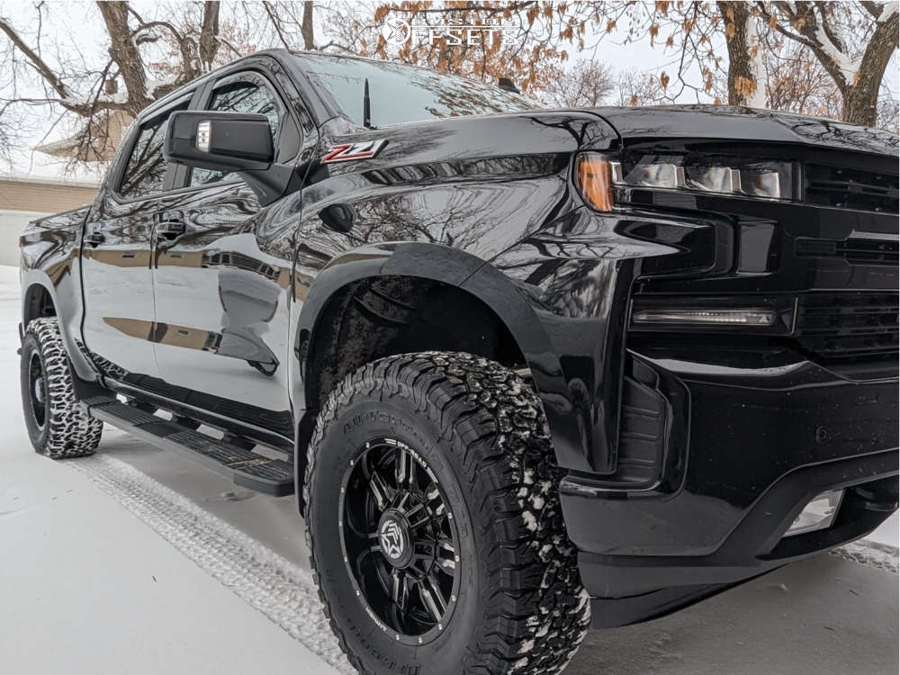 2019 Chevrolet Silverado 1500 with 18x9 -12 Anthem Off-Road Equalizer ...