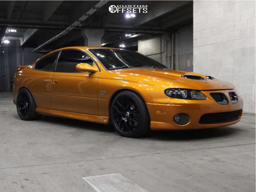 2006 Pontiac GTO with 18x8.5 38 Enkei Raijin and 245/35R18 Michelin ...