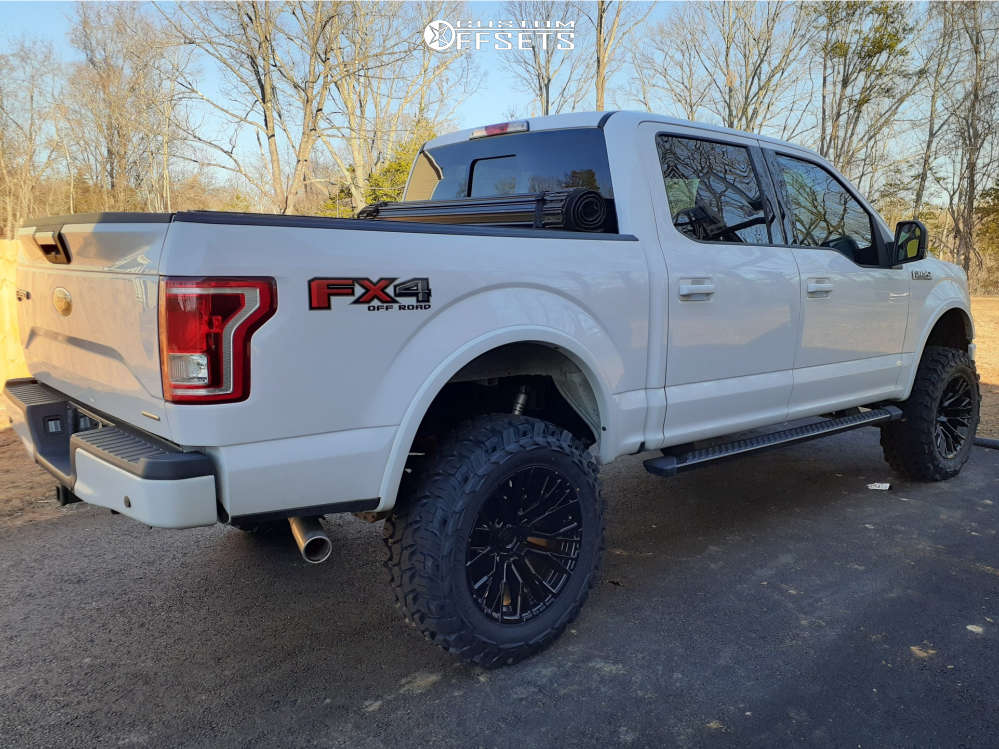 2015 Ford F-150 with 20x10 -11 Fuel Rebar 6 and 35/12.5R20 Gladiator ...