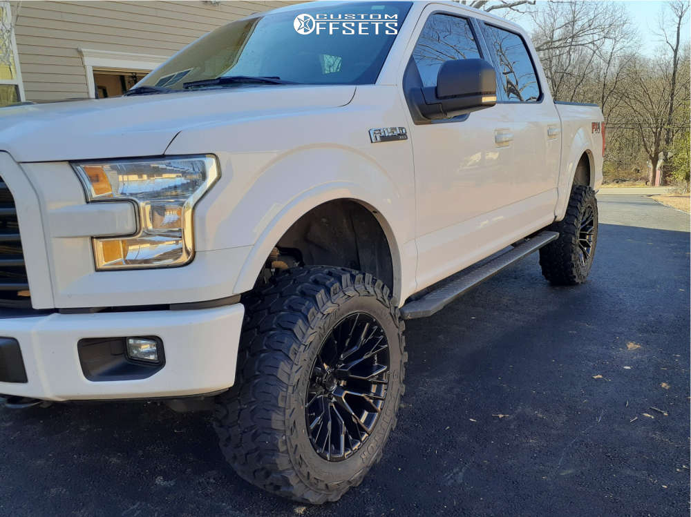 2015 Ford F-150 with 20x10 -11 Fuel Rebar 6 and 35/12.5R20 Gladiator ...