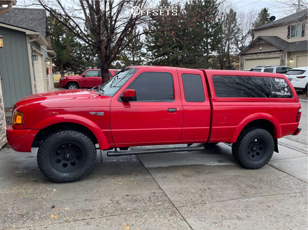 2001 Ford Ranger with 16x8 -12 Pro Comp Series 69 and 265/75R16 Mickey ...
