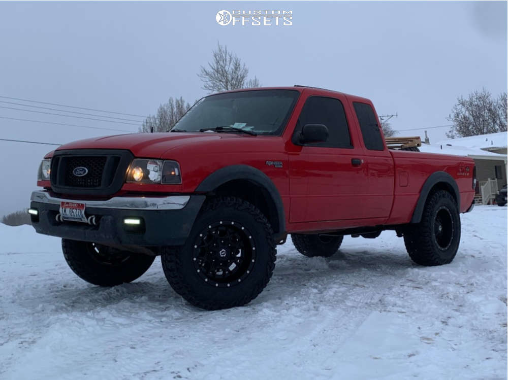 2004 Ford Ranger with 17x9 -12 TIS 549b and 33/12.5R17 Mickey Thompson ...
