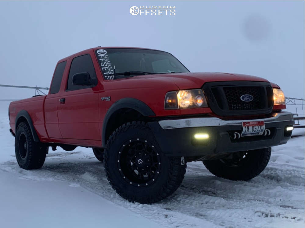 2004 Ford Ranger with 17x9 -12 TIS 549b and 33/12.5R17 Mickey Thompson ...